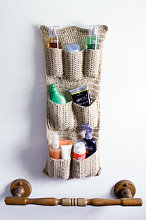 9 Free Crochet Patterns for Hanging Wall Organizer