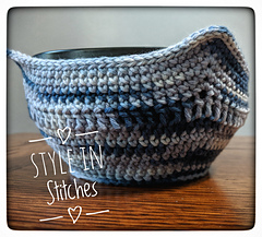 13 Bowl Cozy Free Crochet Patterns You Would Love